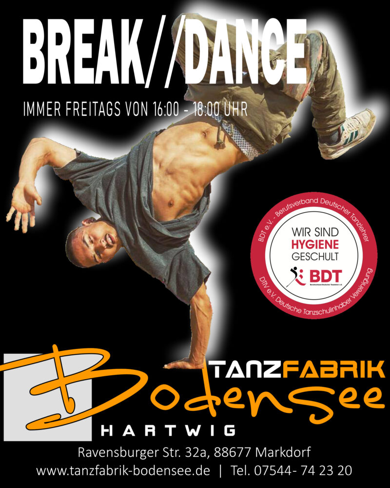BREAKDANCE: Kinder lieben diesen Tanz | Tanzfabrik Bodensee